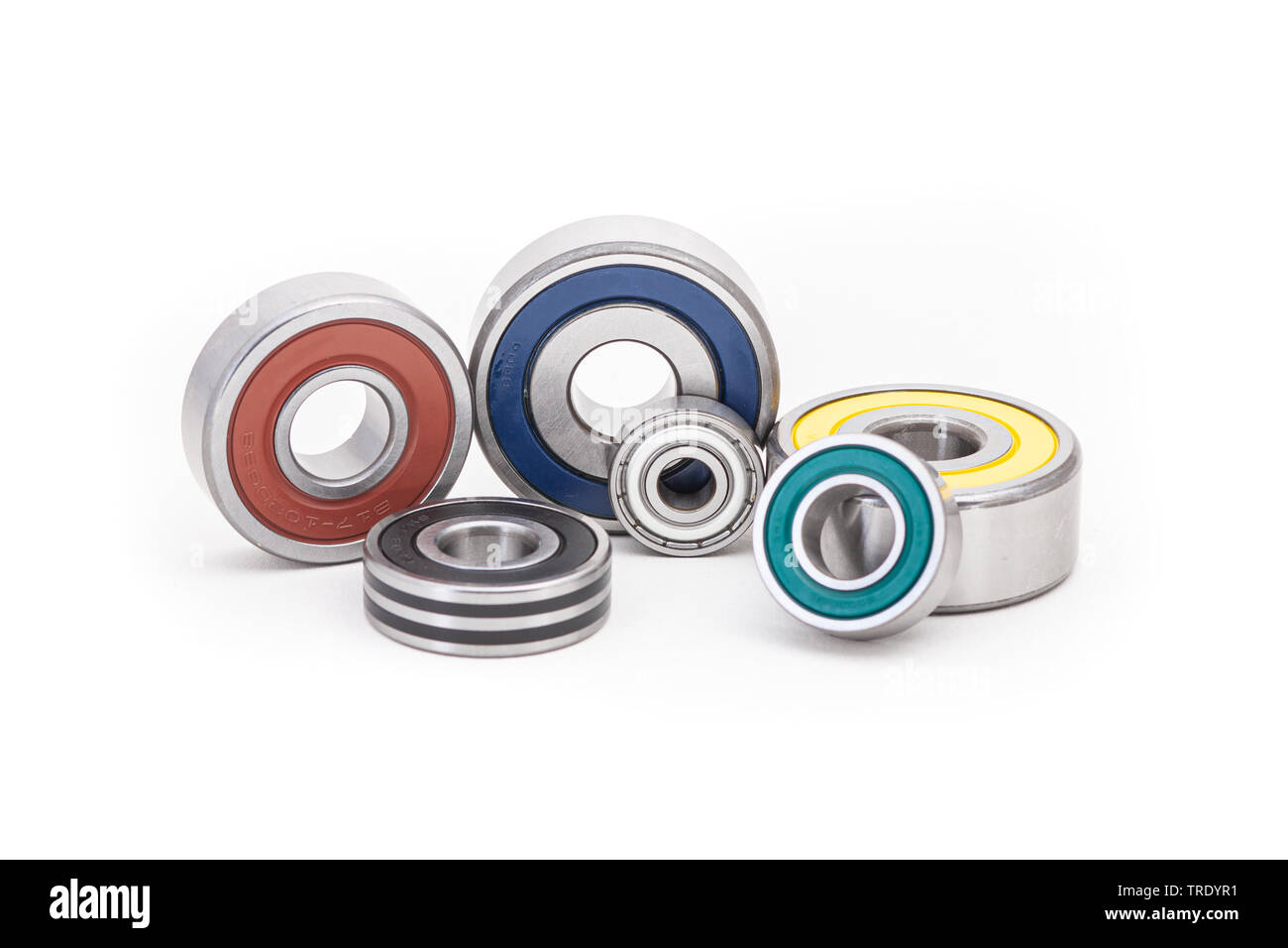 Ball bearings for alternator automotive car spare parts Stock Photo - Alamy