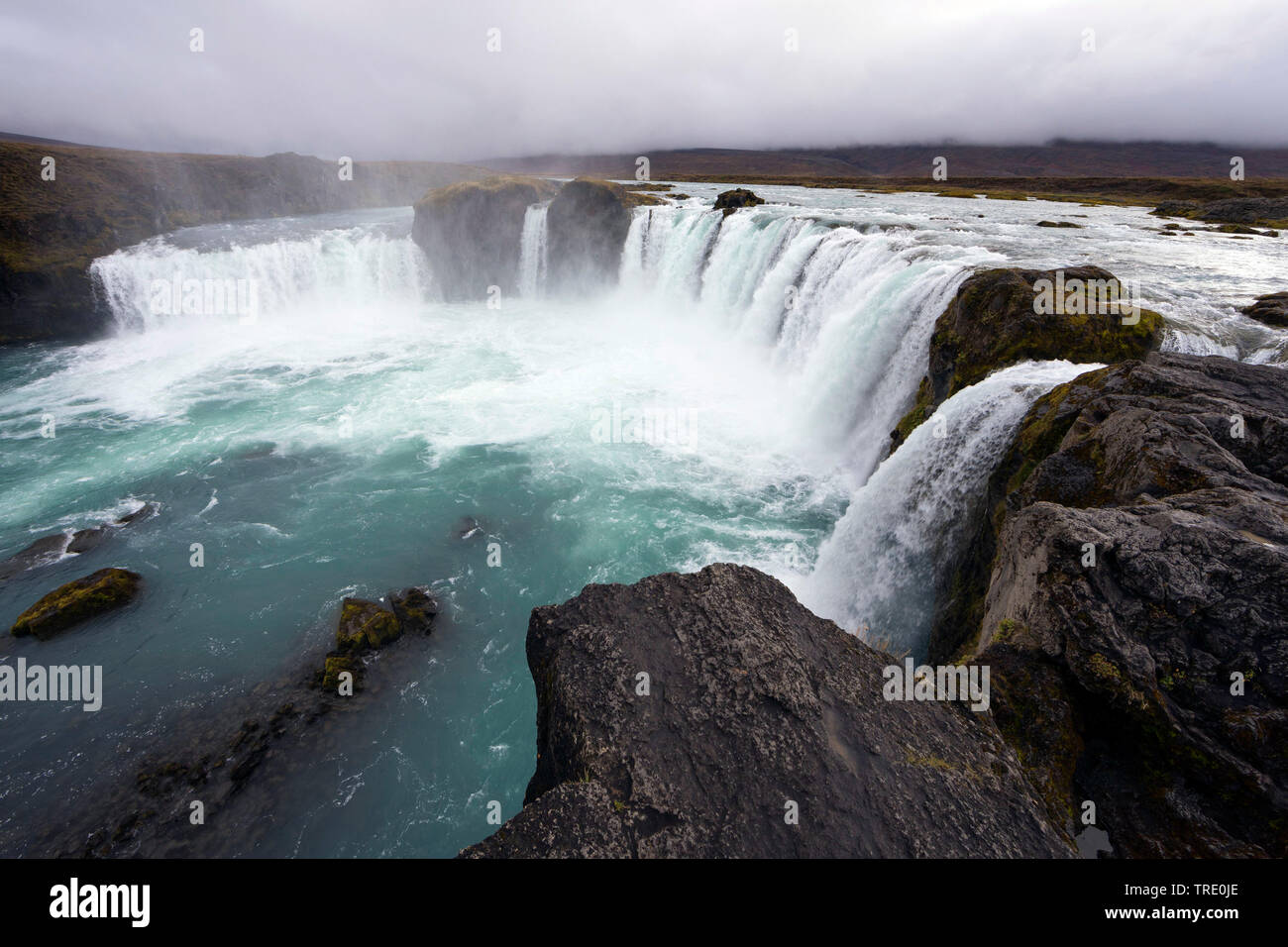 Icelandic godafoss waterfall hi-res stock photography and images - Alamy