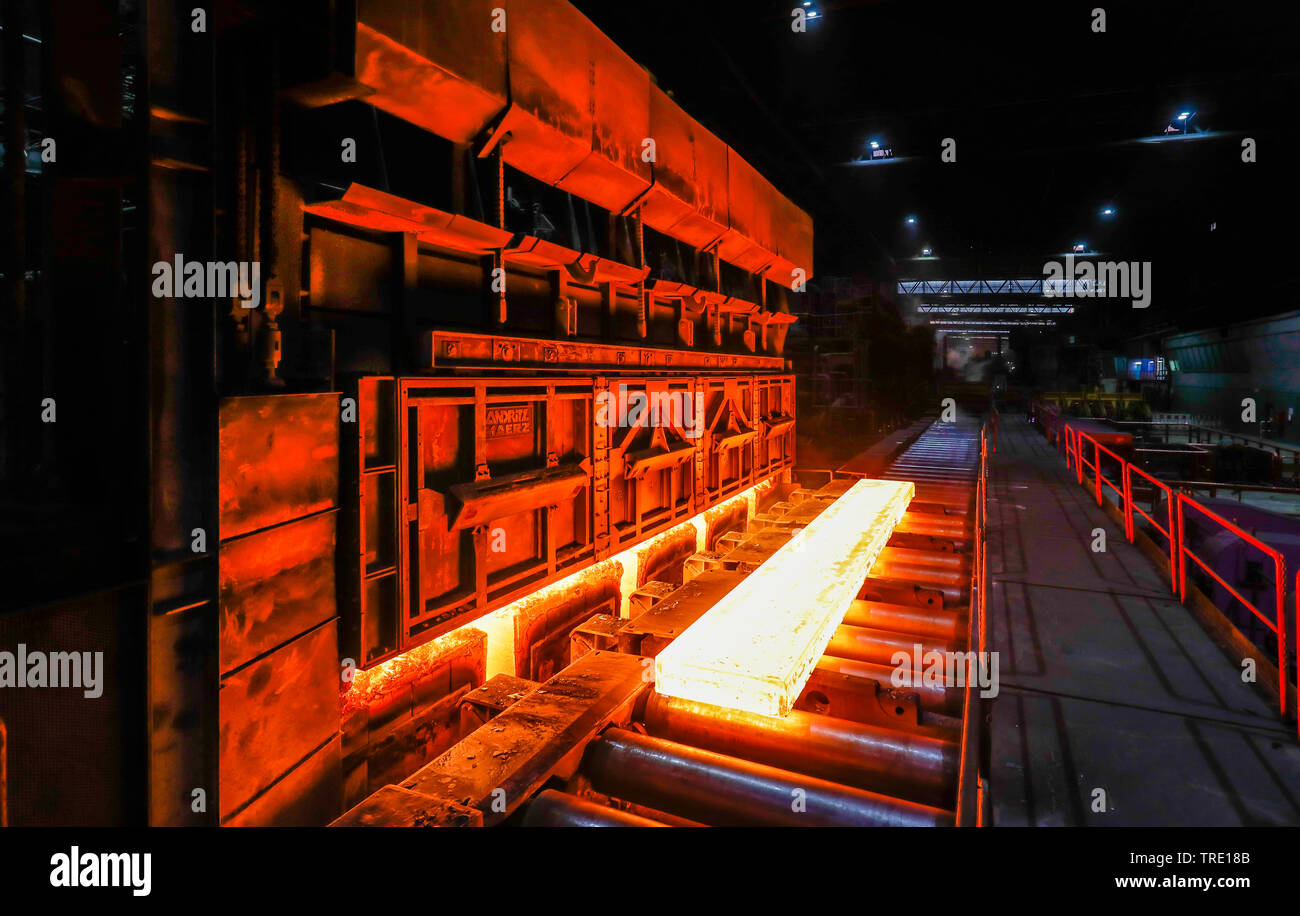 Duisburg, Ruhr area, North Rhine-Westphalia, Germany - ThyssenKrupp ...