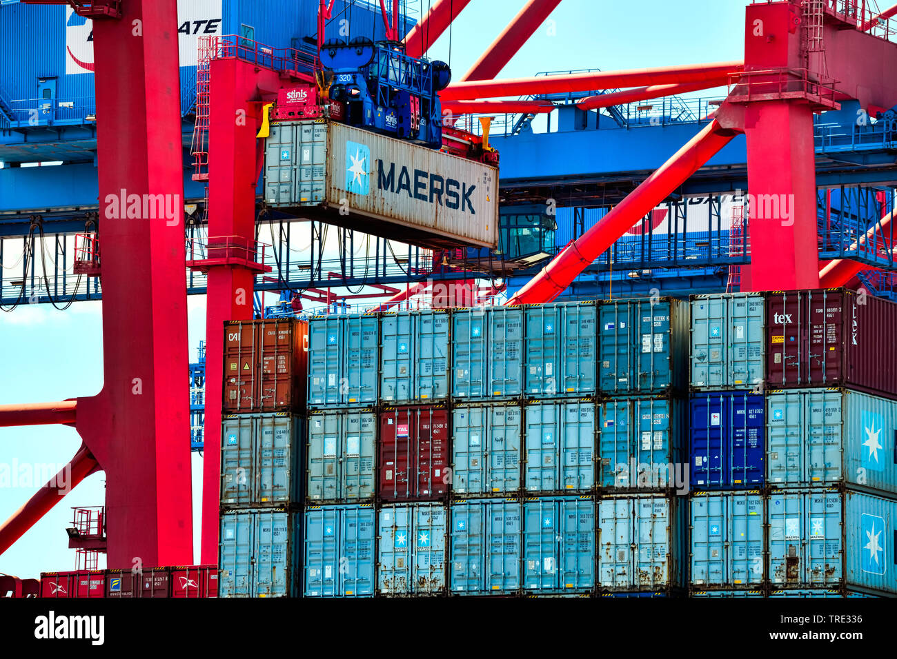 Container Handling Port High Resolution Stock Photography and Images ...