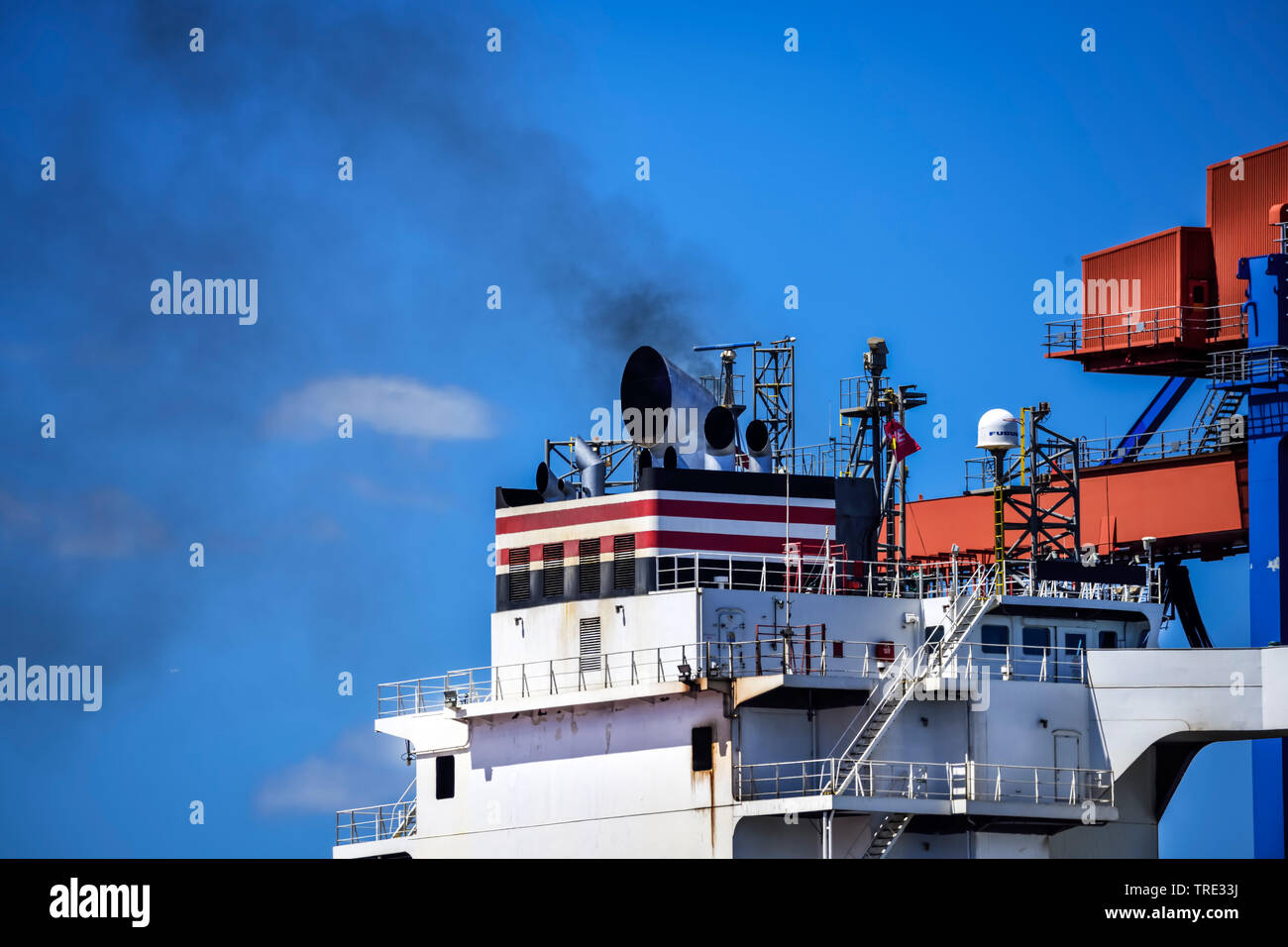 Container Ship Pollution High Resolution Stock Photography and Images ...
