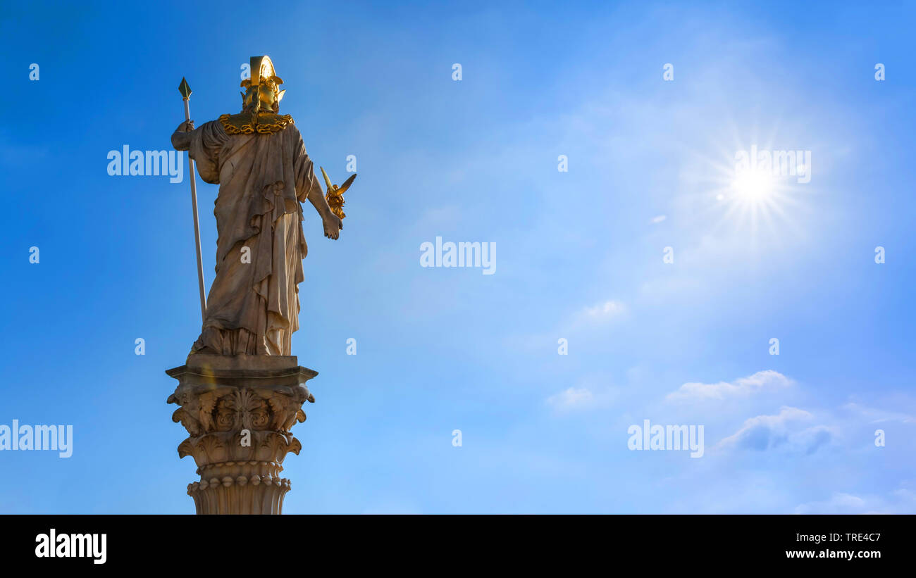 Athena parthenos statue hi-res stock photography and images - Alamy