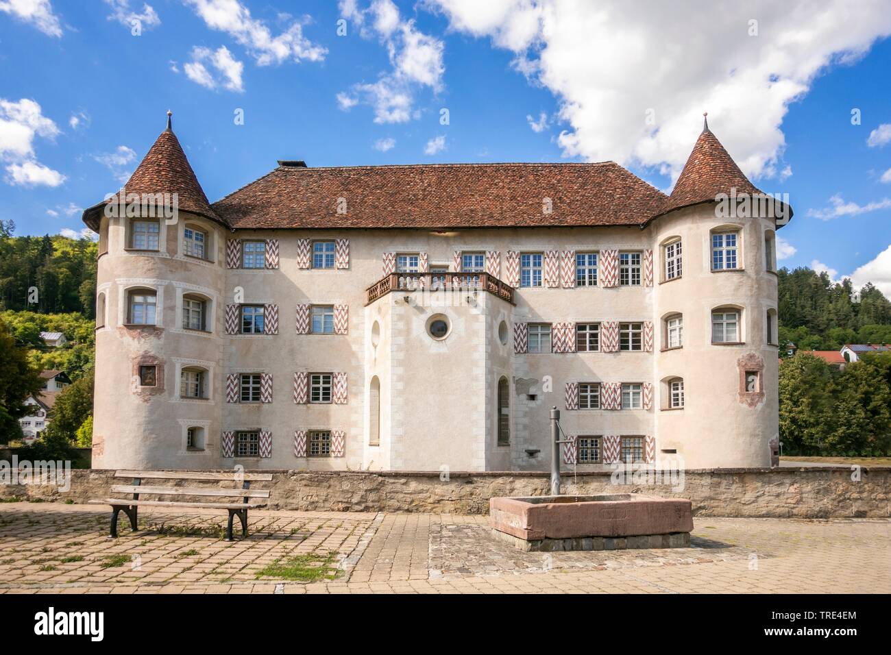 Wasserschloss sulz glatt hi-res stock photography and images - Alamy