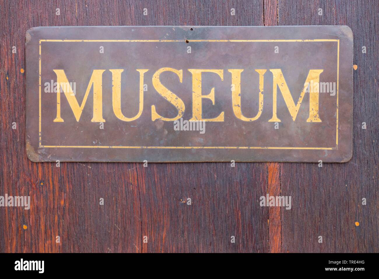 door of a museum, Germany, Hesse Stock Photo - Alamy