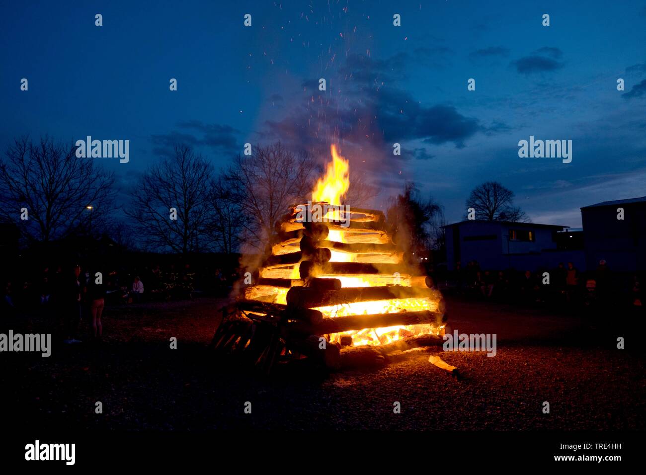 Traditional easter fire bonfire hi-res stock photography and images - Alamy