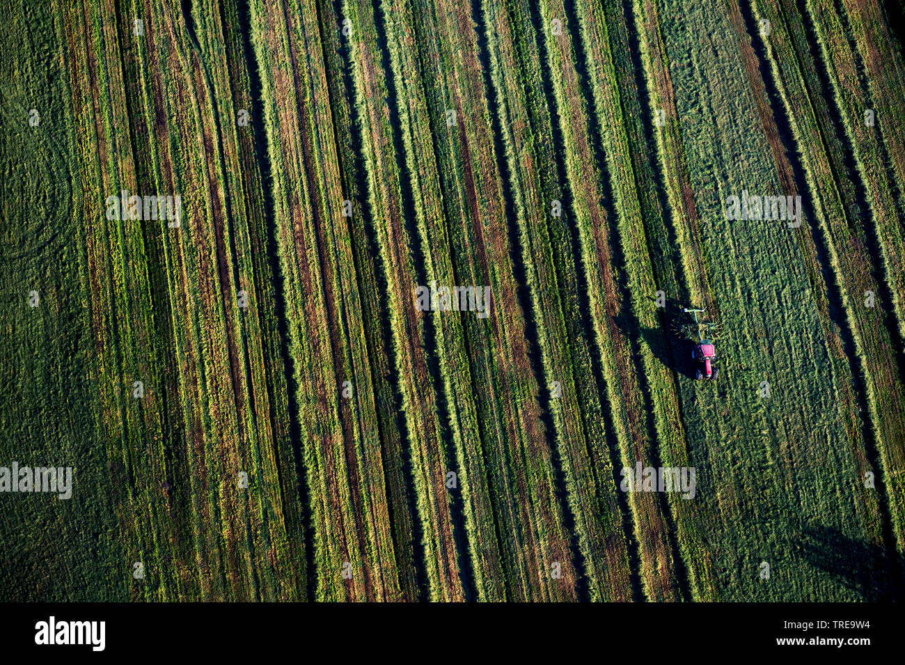 Hay turning machines hi-res stock photography and images - Alamy