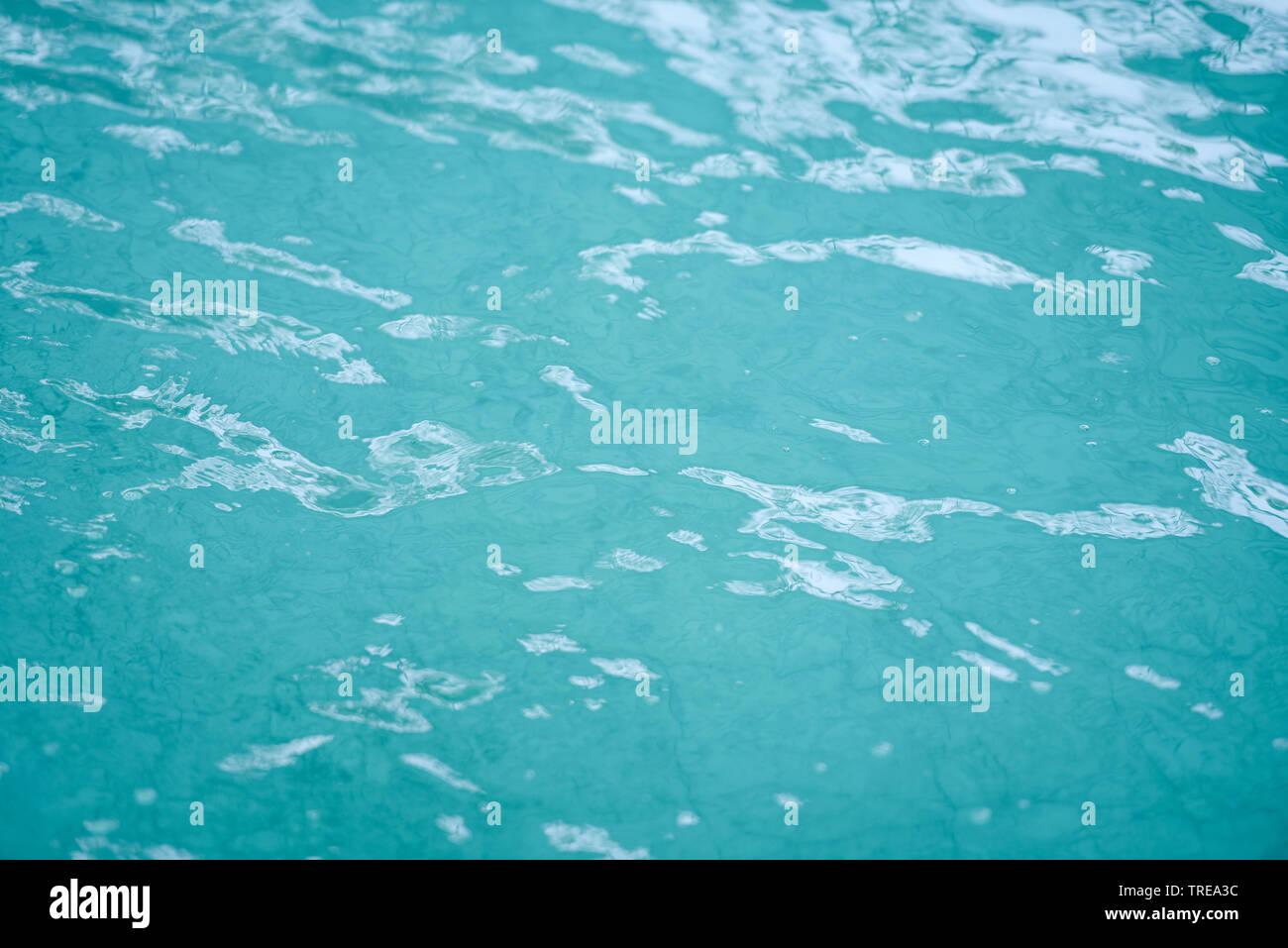 Abstract blue water texture background / water surface pool sea or ...
