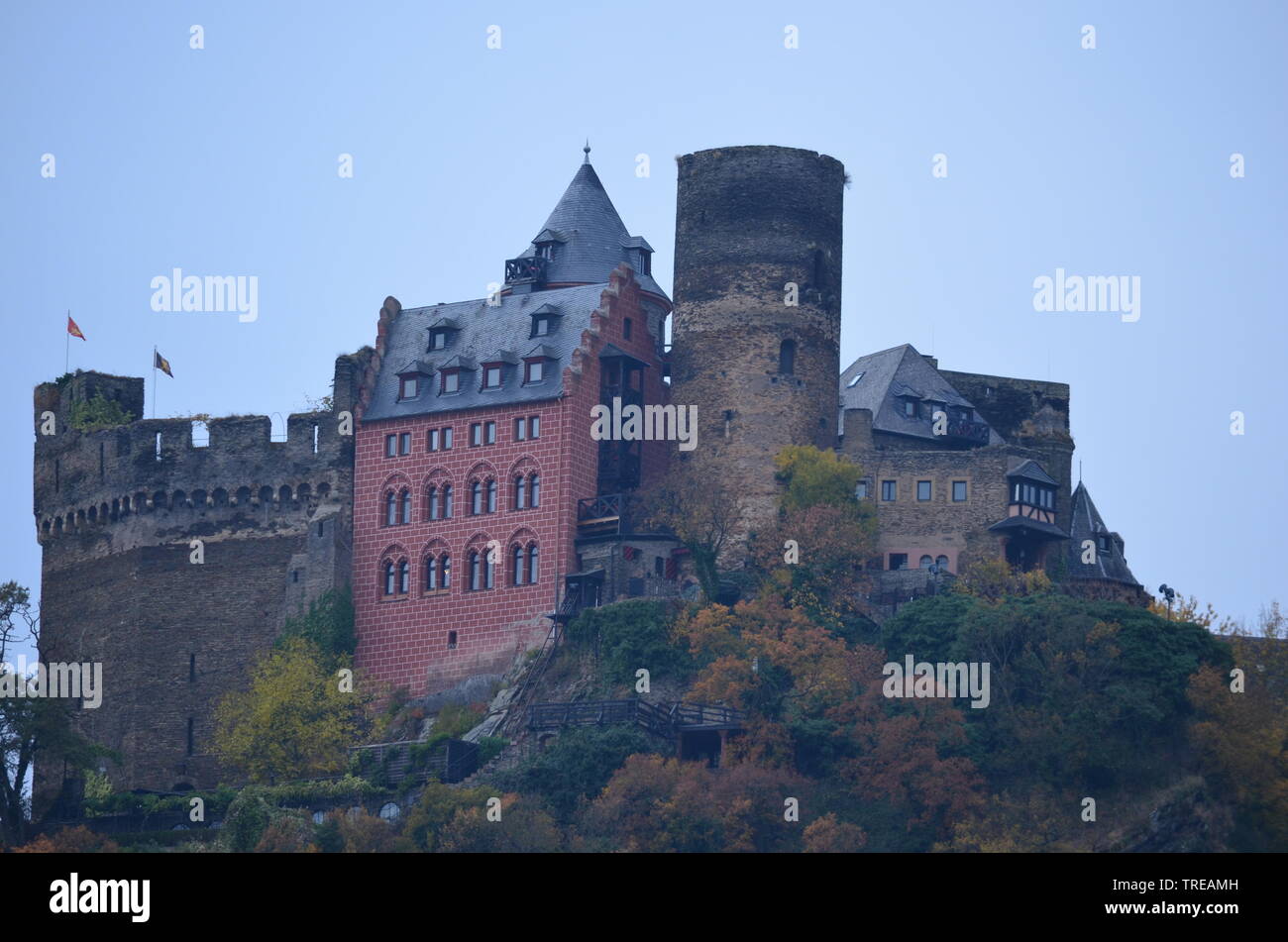 Rhine stone castle hi-res stock photography and images - Alamy