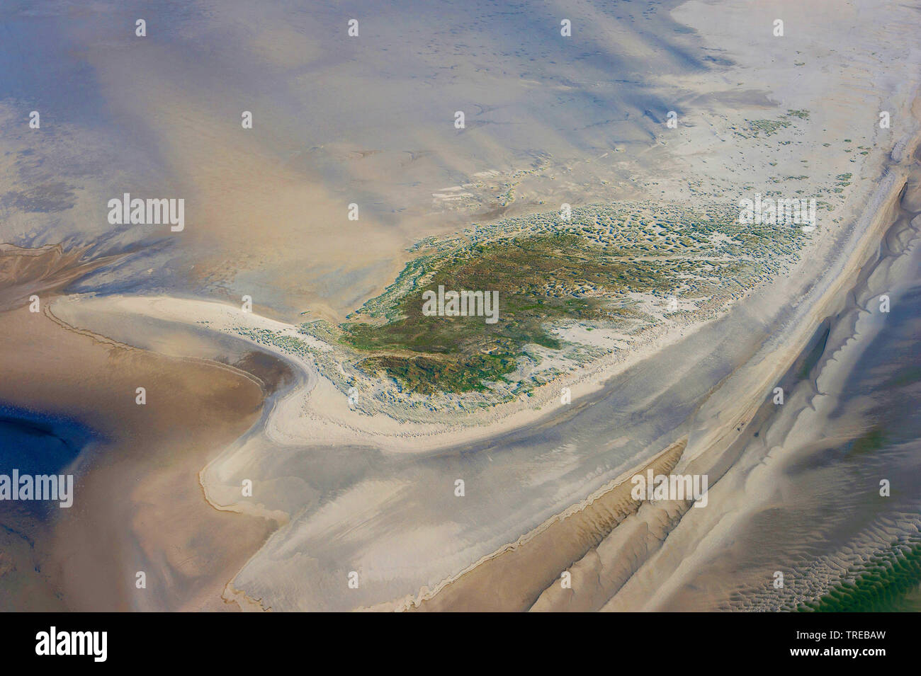 An aerial view of sandbanks hi-res stock photography and images - Alamy