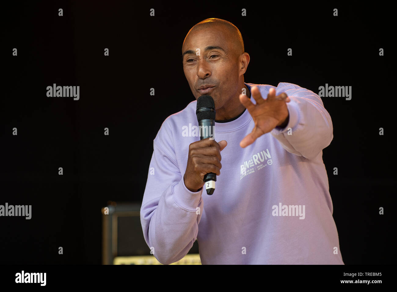 Colin Jackson, British former sprint and hurdling athlete who ...