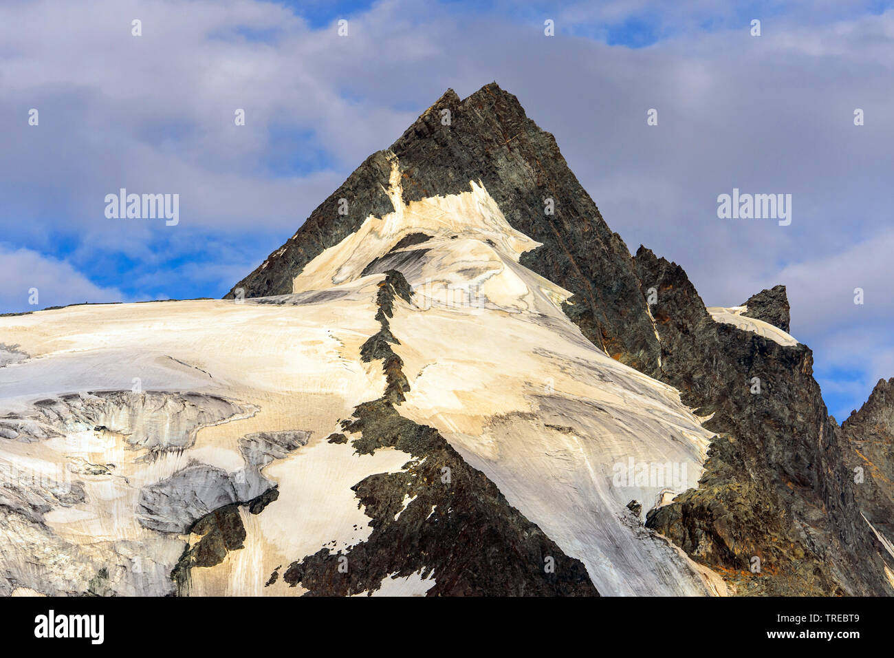 summit of the Grossglockner in Austria, Austria Stock Photo - Alamy