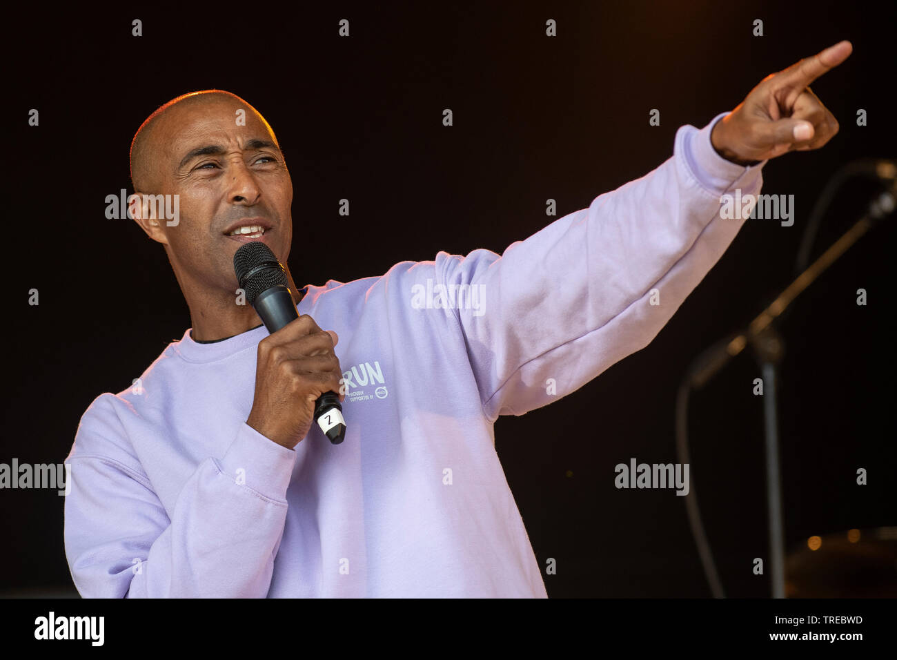 Colin Jackson, British former sprint and hurdling athlete who ...
