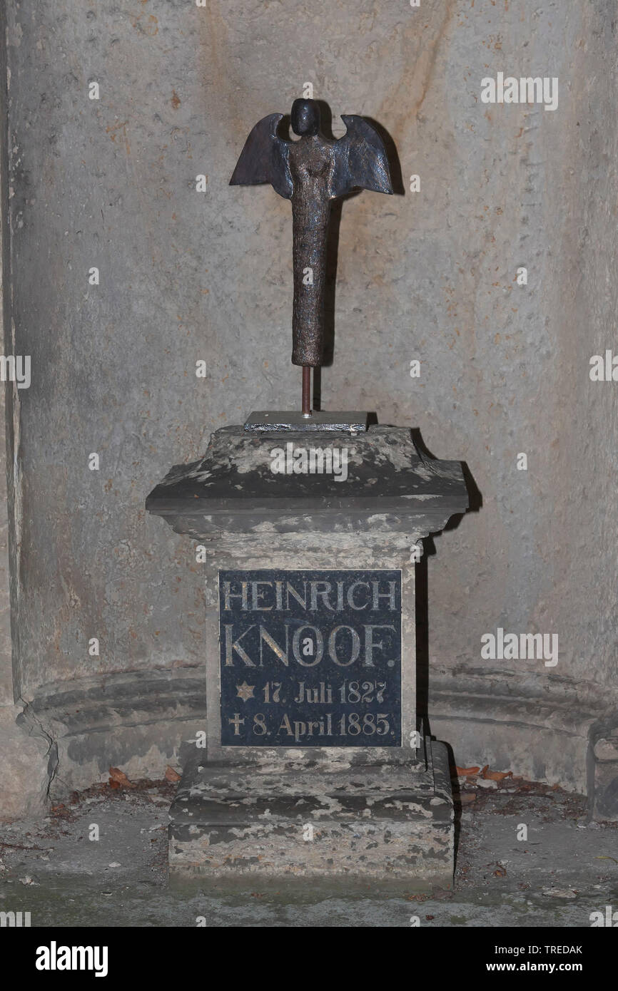 Grave of Heinrich Knoof, 19. Century, Berlin Stock Photo - Alamy