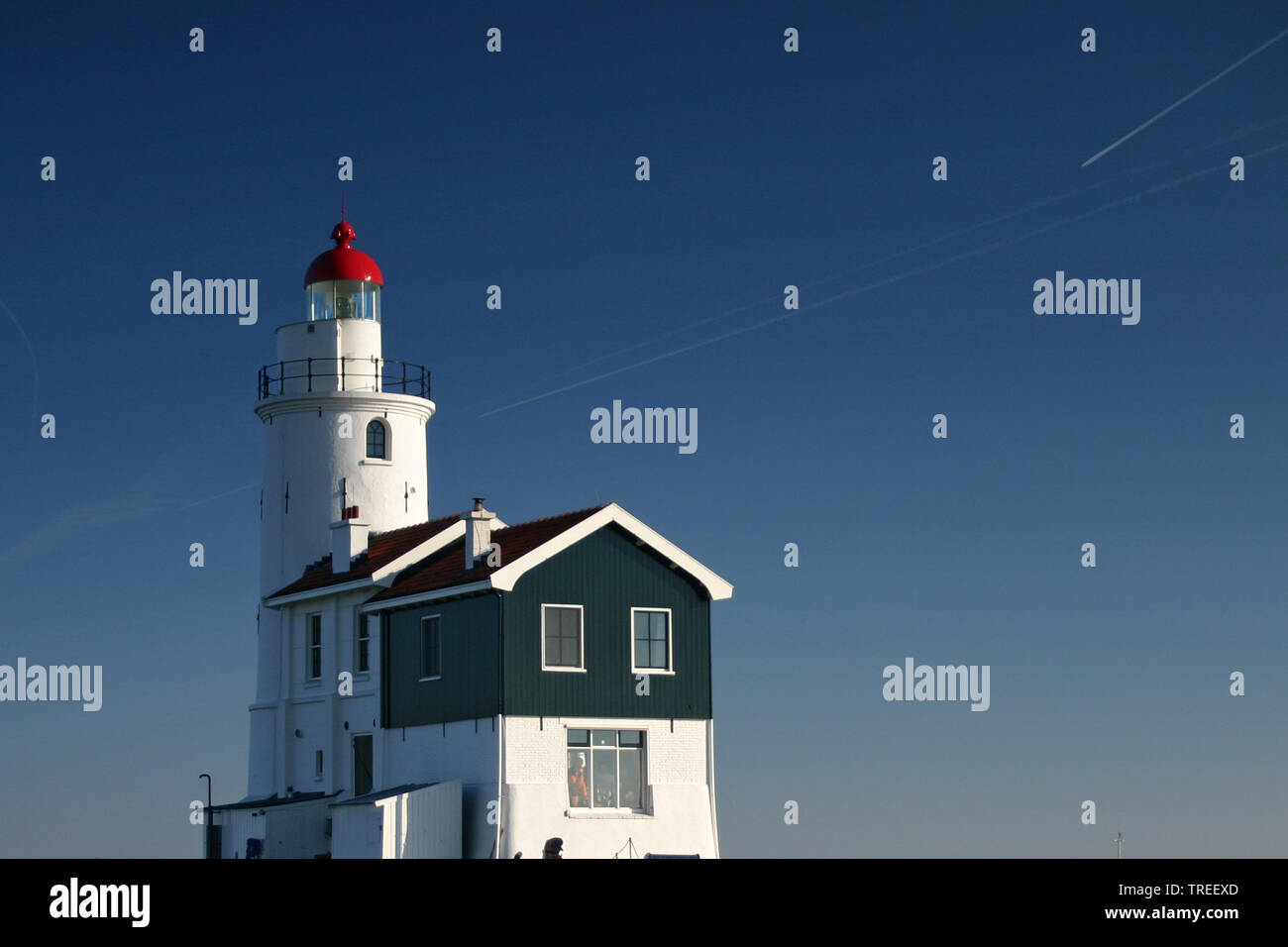 Paard van Marken lighthouse, Netherlands Stock Photo - Alamy