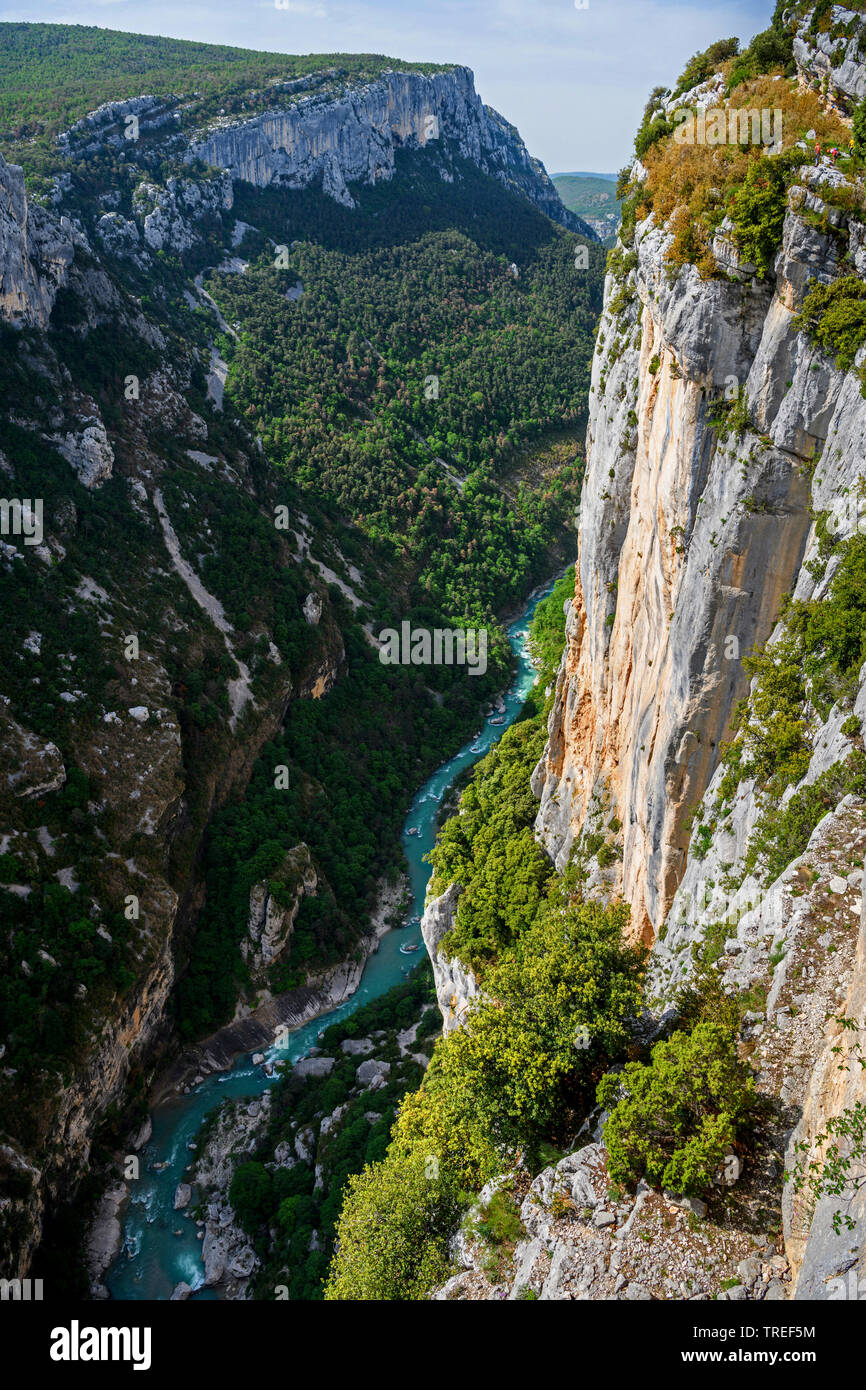 Verdon Gorge, France, Provence Stock Photo - Alamy