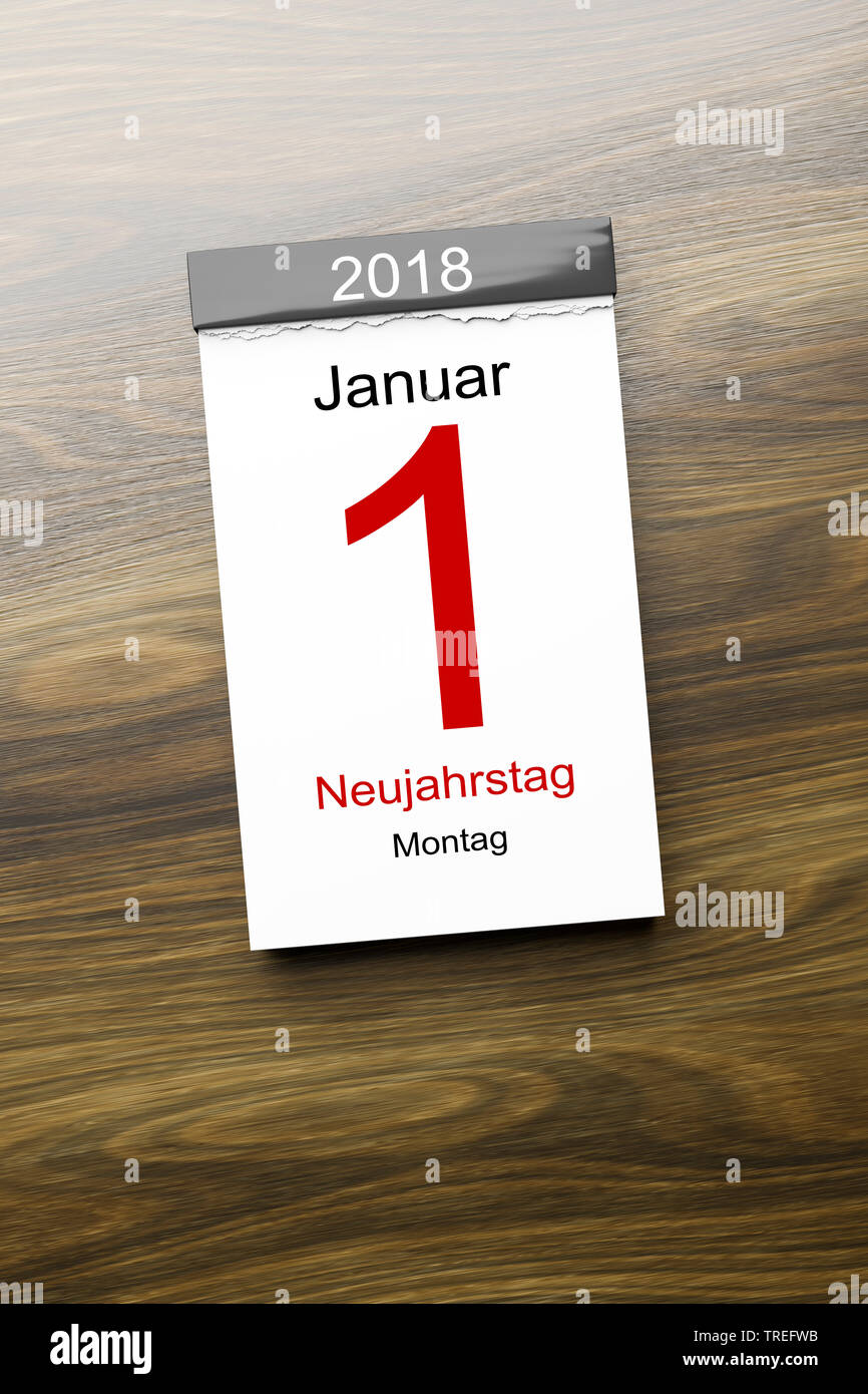 January 1st calendar hi-res stock photography and images - Alamy