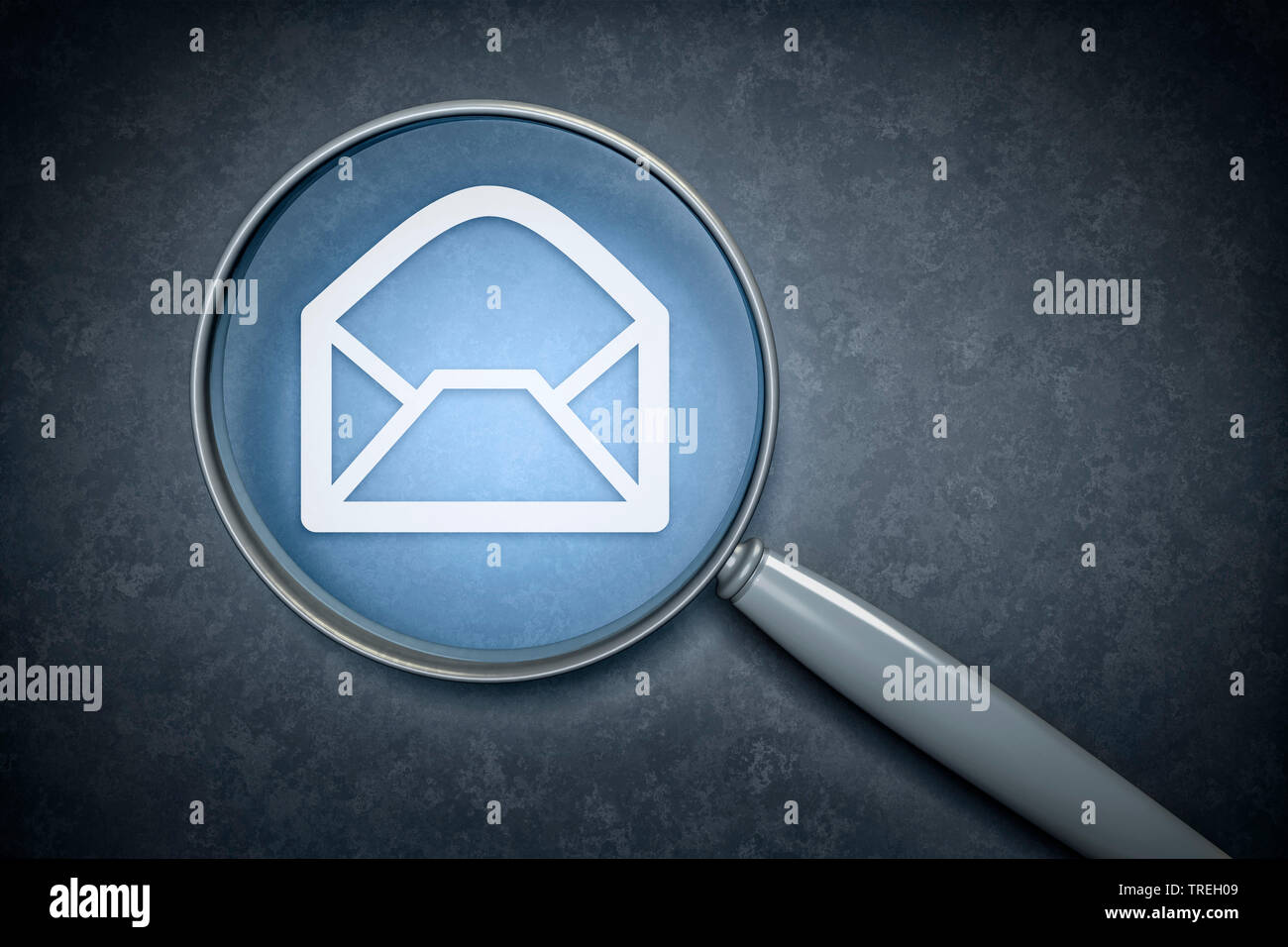 Symbols in 3d email communication hi-res stock photography and images ...