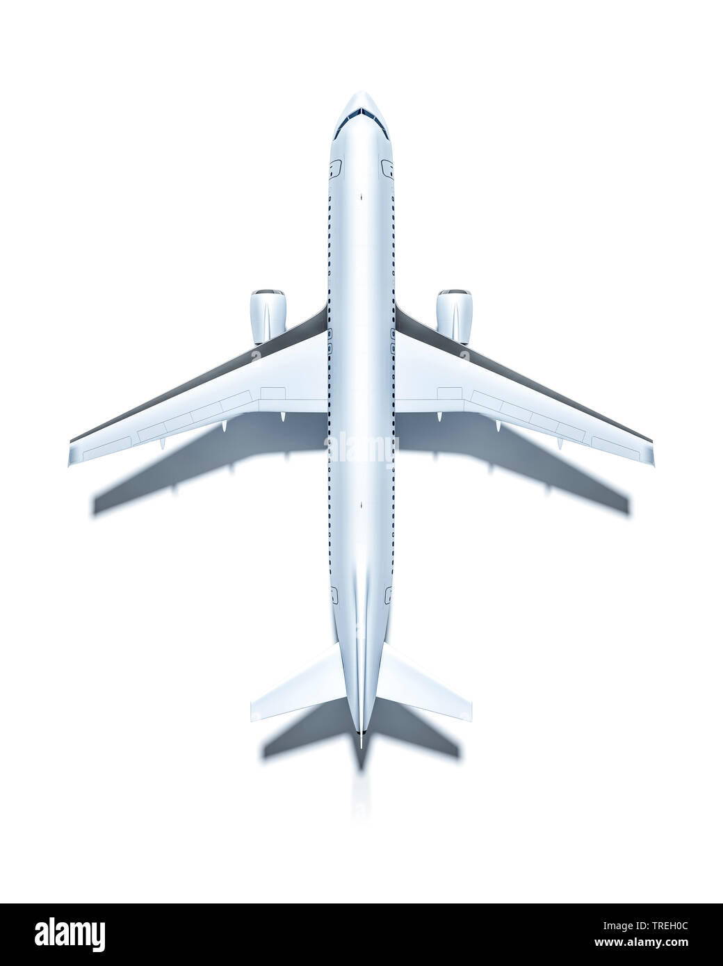 Airplane Top View Png