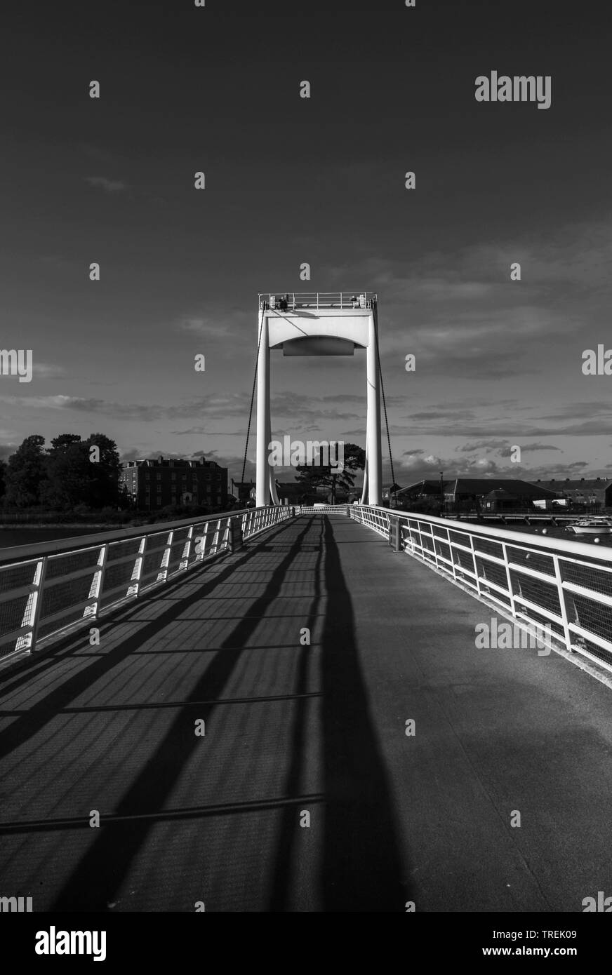 Millennium bridge gosport hi-res stock photography and images - Alamy