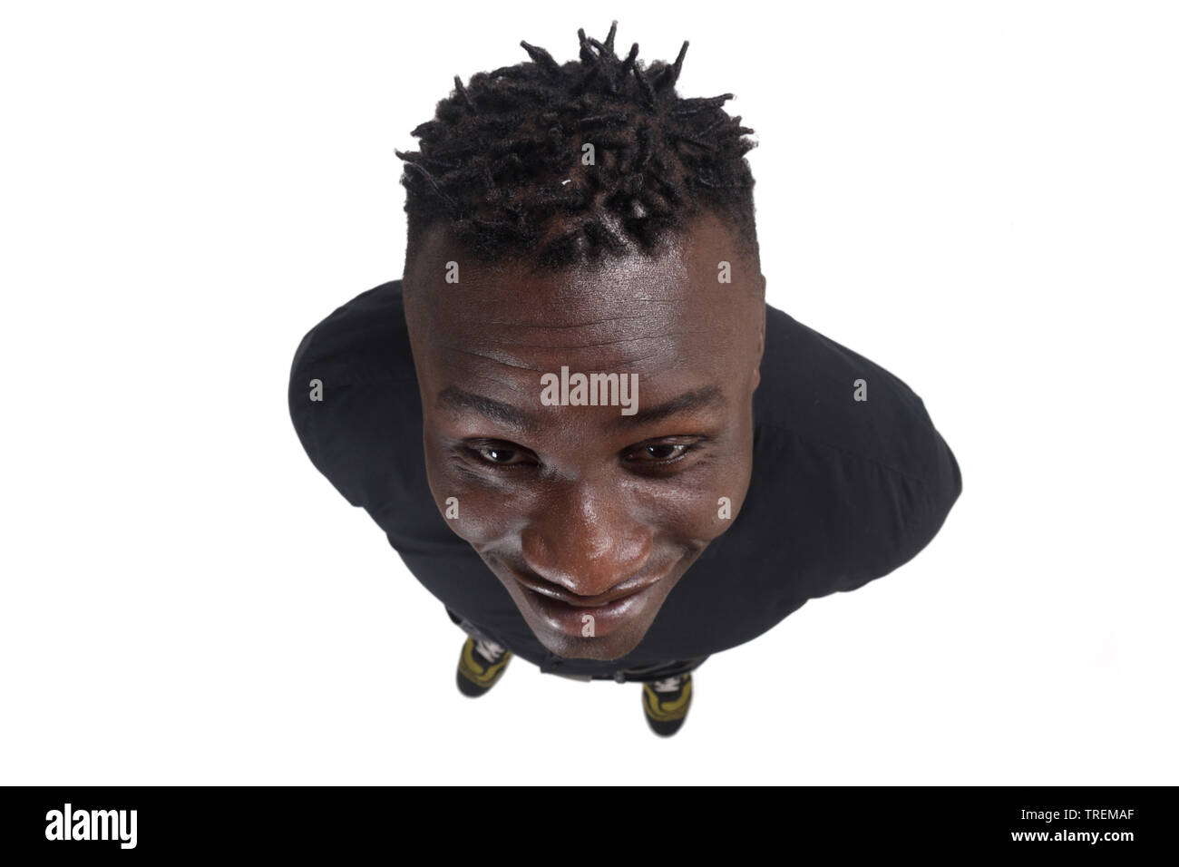 Funny smiling young african american Cut Out Stock Images & Pictures ...