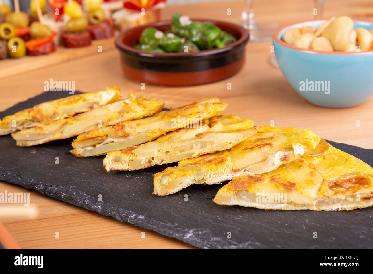 Tortilla espanola hi-res stock photography and images - Alamy