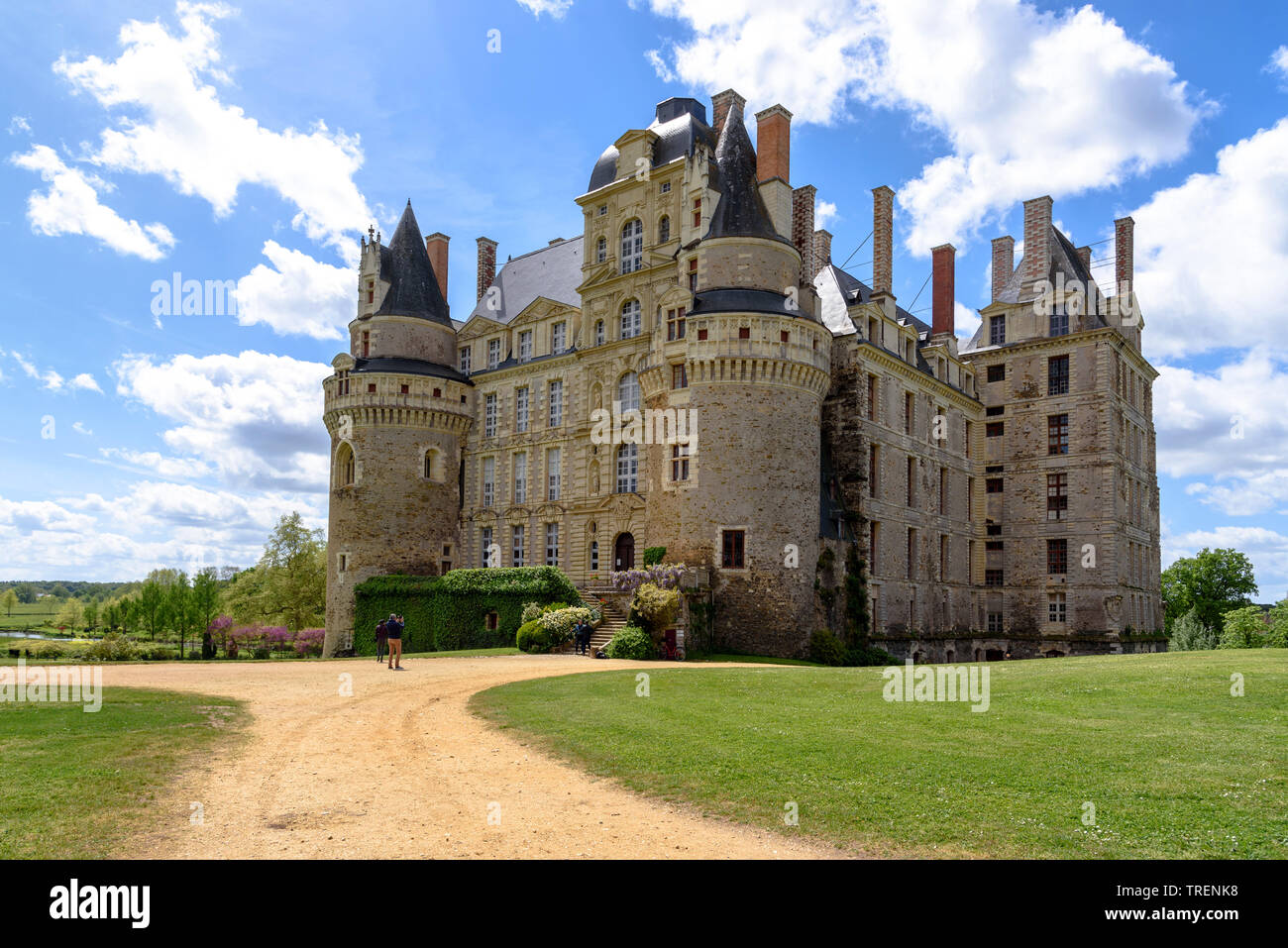 Chateau de brissac castle hi-res stock photography and images - Alamy