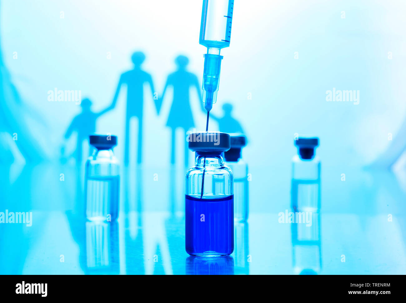Vaccination immunization concept syringe hi-res stock photography and ...