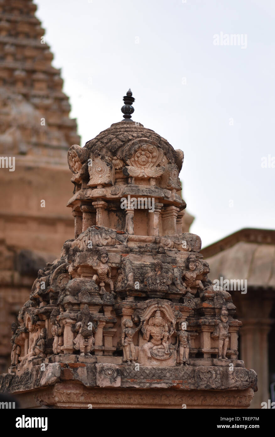 South Indian Temples Stock Photo - Alamy