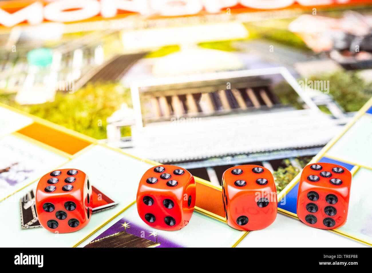 Russia monopoly board game hi-res stock photography and images - Alamy