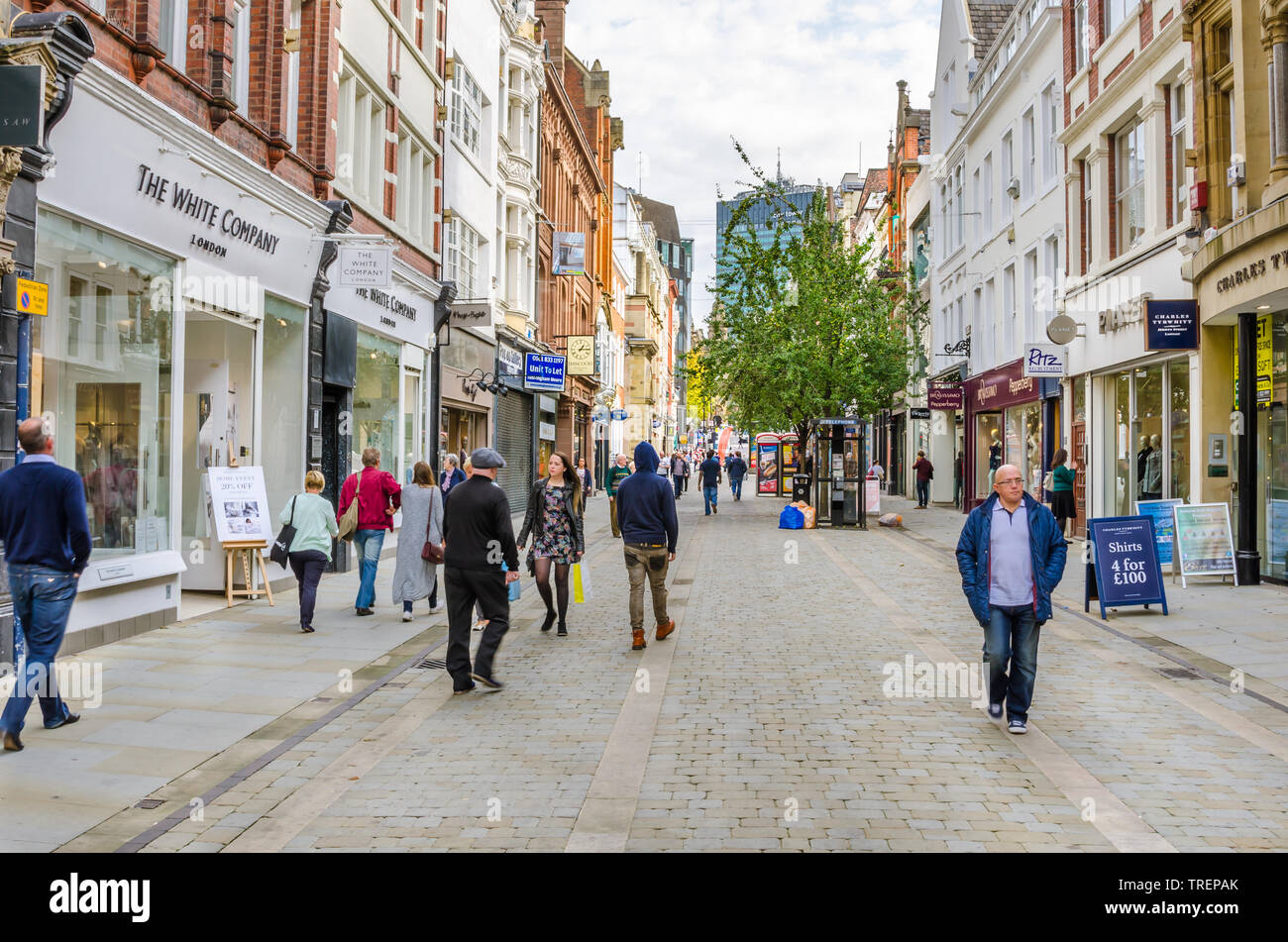 King street manchester england hi-res stock photography and images - Alamy