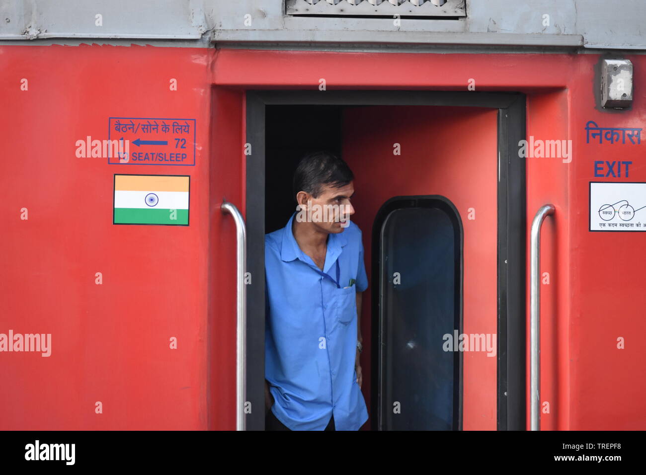 Indian train window hi-res stock photography and images - Alamy