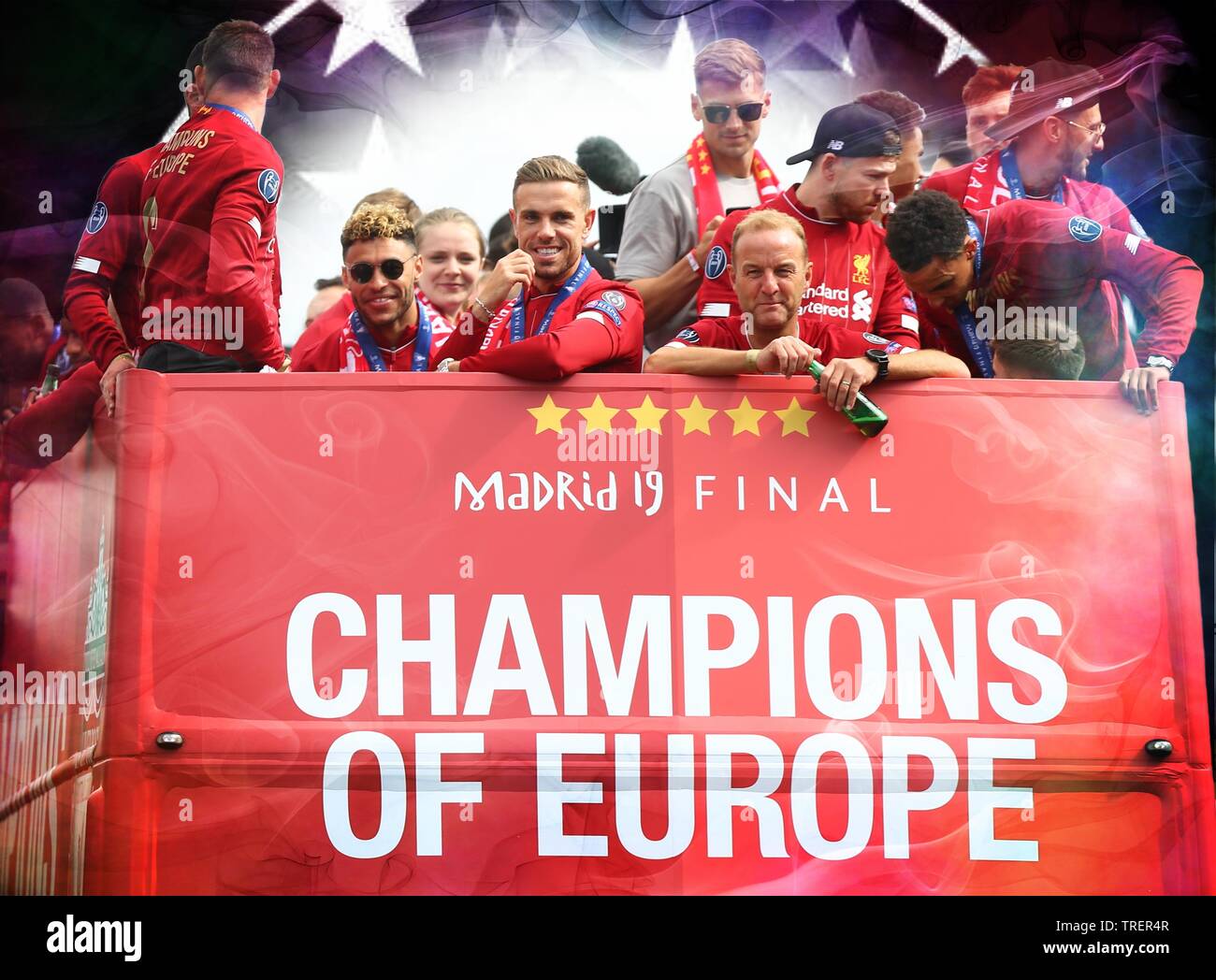 Liverpool Homecoming parade after champions league win credit Ian ...