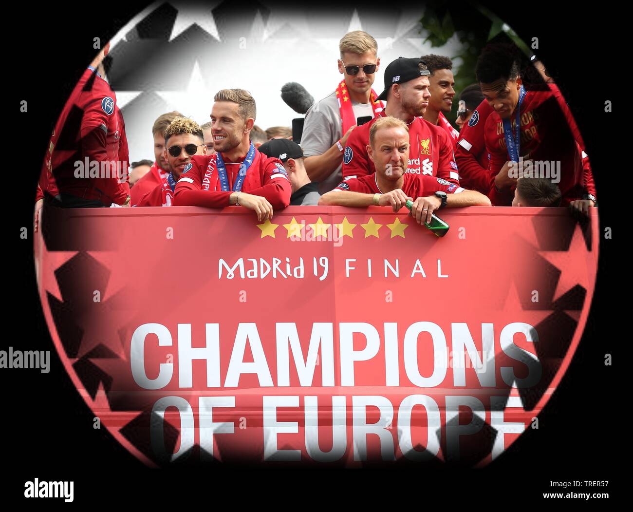 Liverpool Homecoming parade after champions league win credit Ian ...