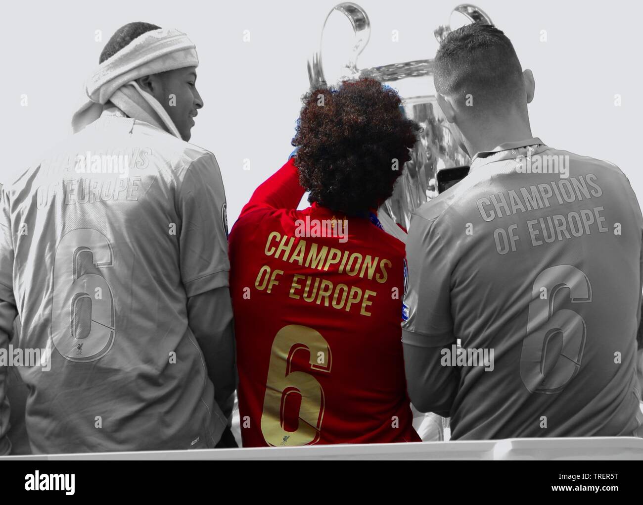 Liverpool Homecoming parade after champions league win credit Ian ...