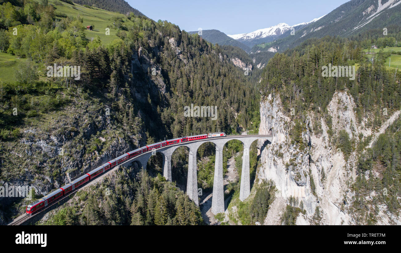 Albula bernina express railway hi-res stock photography and images - Alamy