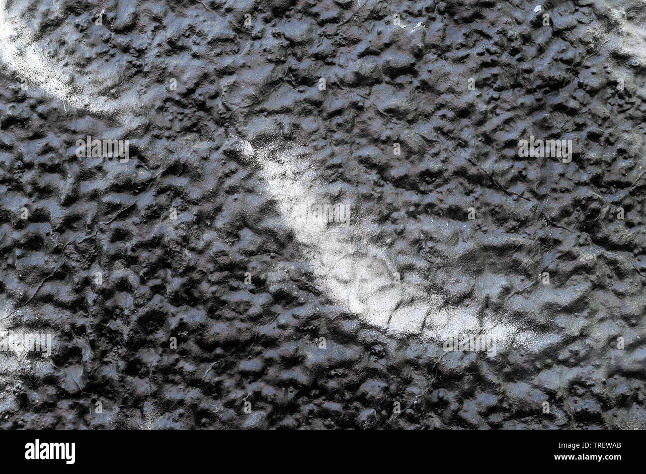 Wall texture black, white paint, black and white background Stock Photo ...
