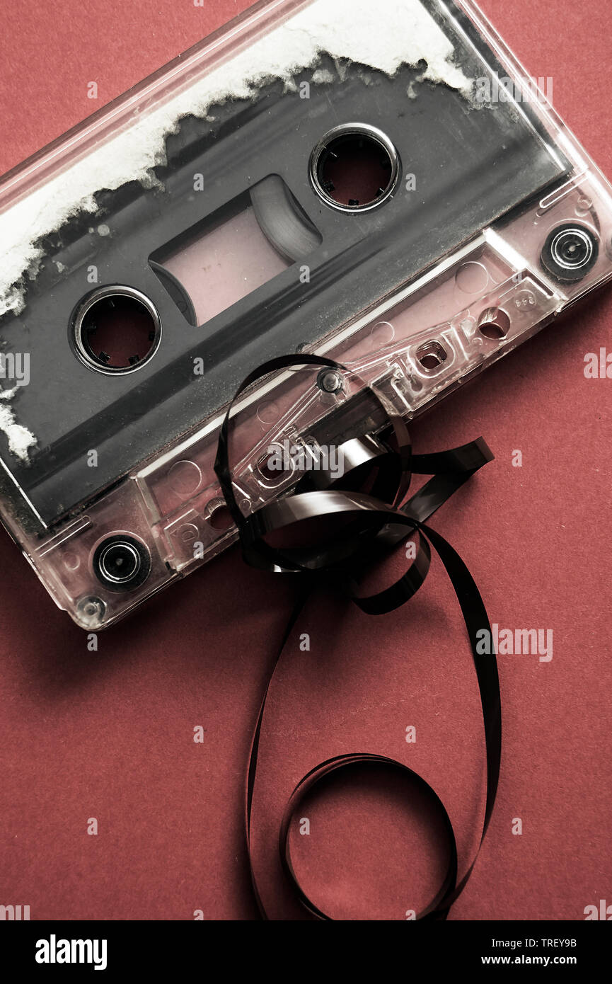 Audio cassette case hi-res stock photography and images - Alamy