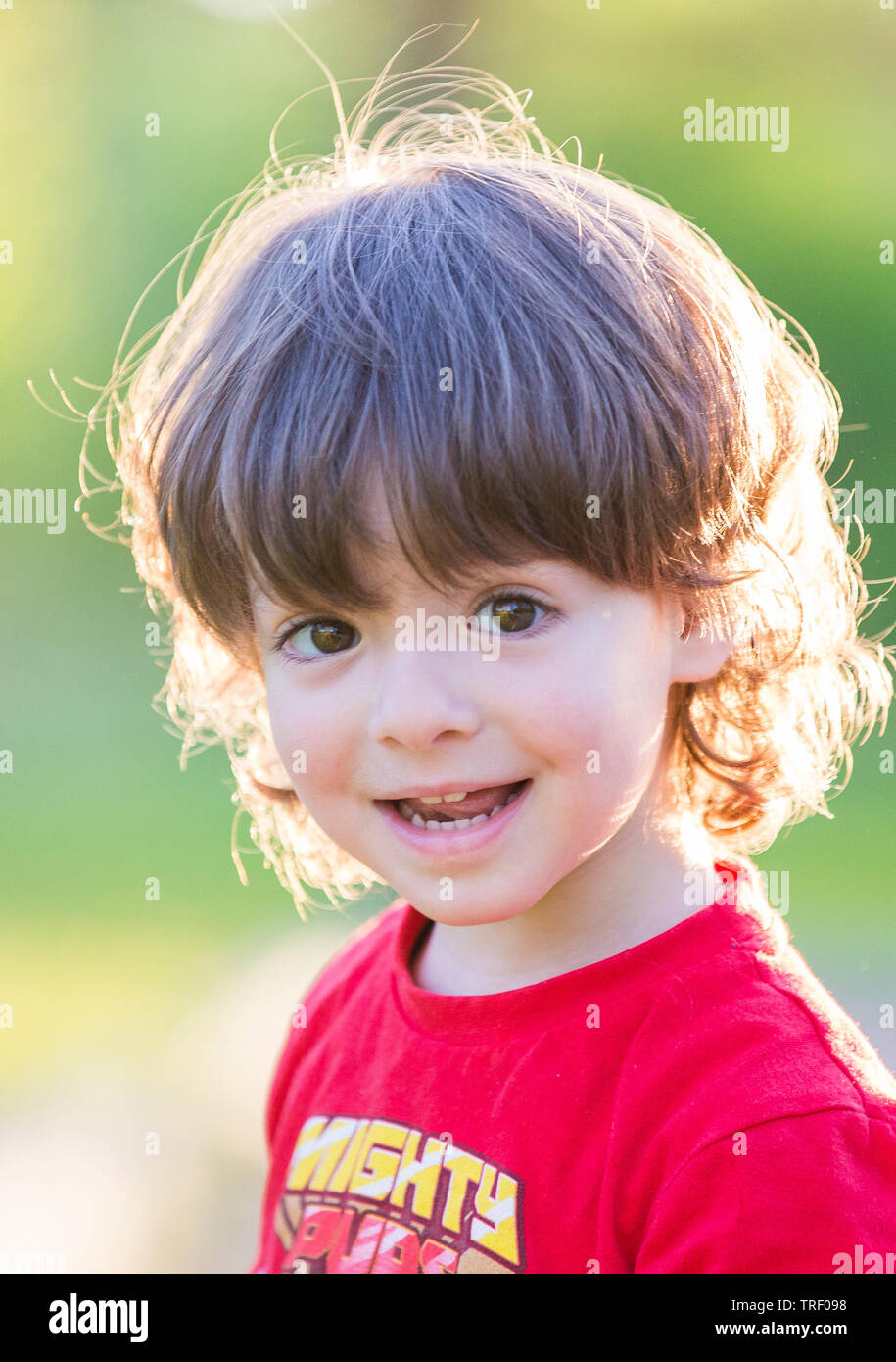 Cute toddler portrait Stock Photo - Alamy