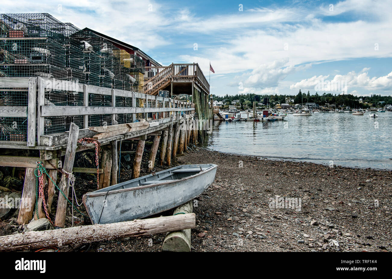 Small commercial fishing boat hi-res stock photography and images - Alamy