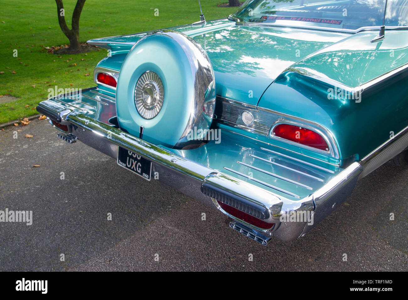 1960 Ford Starliner classic American luxury coupe car Stock Photo - Alamy