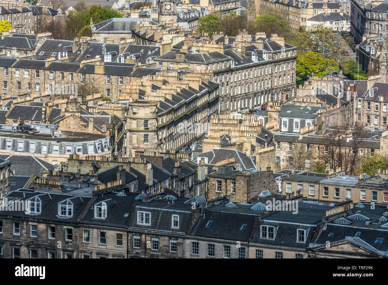 Edinburgh new town scotland street hi-res stock photography and images ...