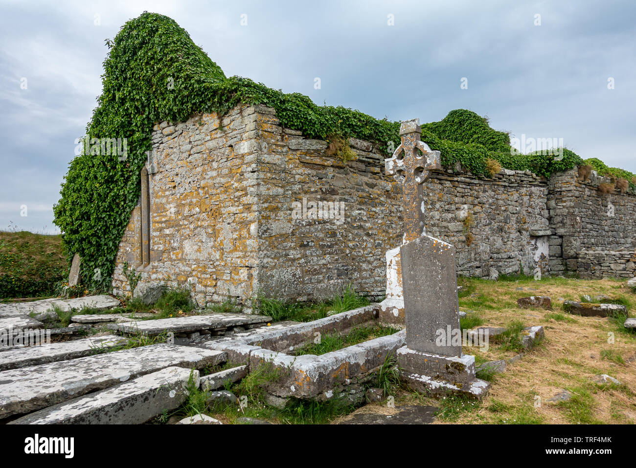 Carran Medieval Church in County Clare, Ireland Stock Photo - Alamy