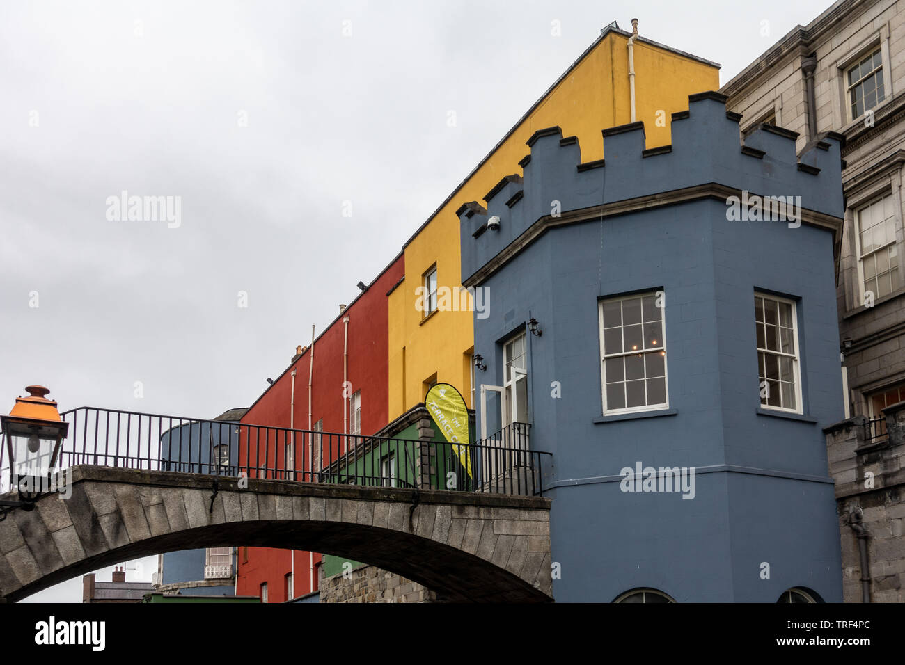 Octagon Tower of Dublin Castle in Dublin, Ireland Stock Photo - Alamy