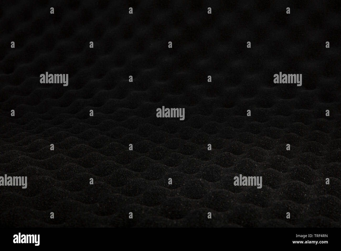 The pattern of the soundproof panel of polyurethane foam. Sound ...