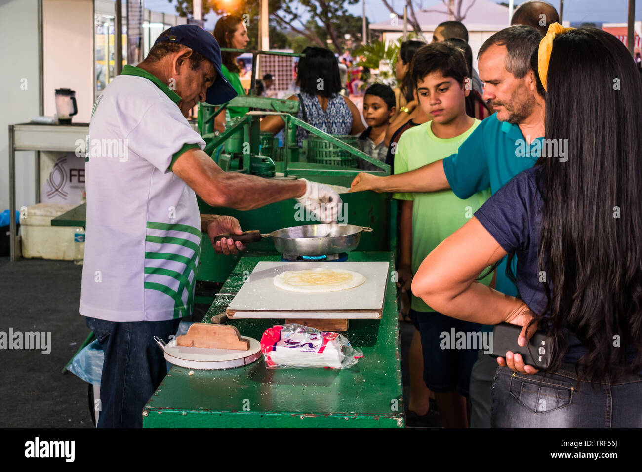 Man making tapioca food hi-res stock photography and images - Alamy