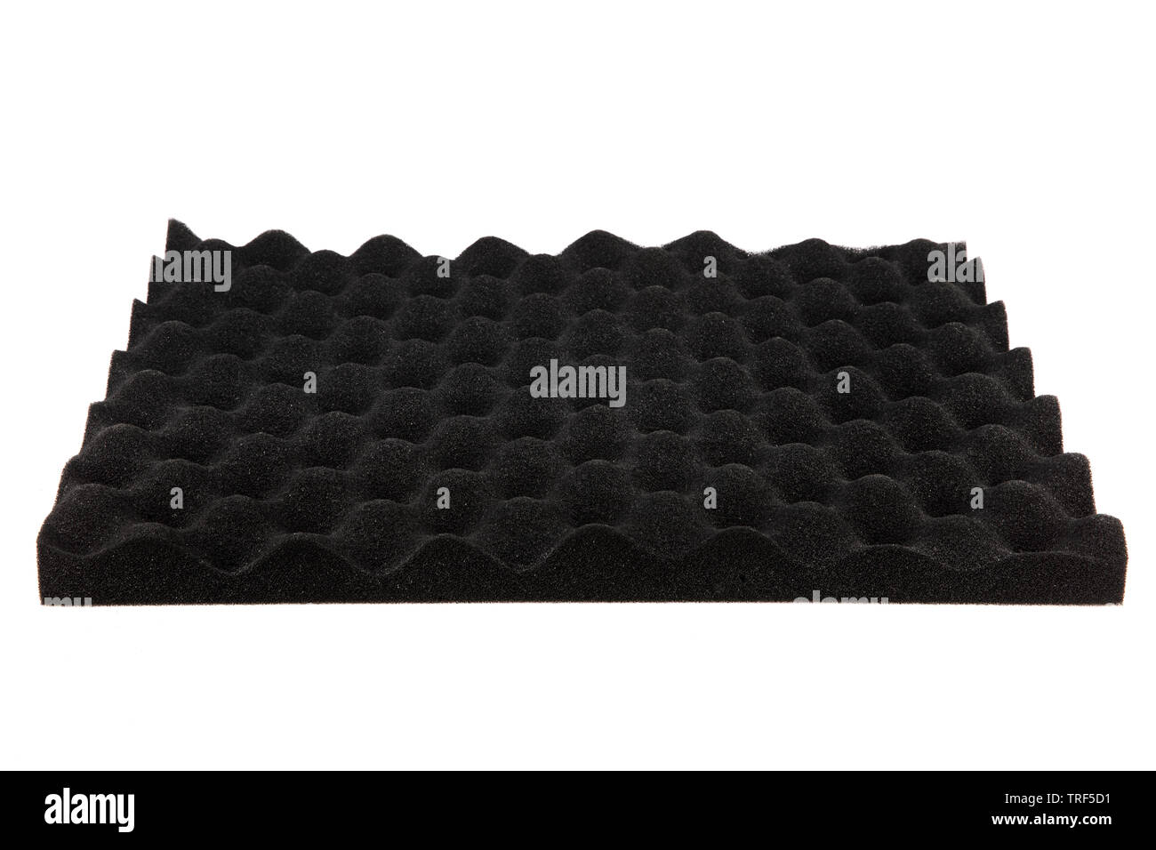 The pattern of the soundproof panel of polyurethane foam. Sound ...