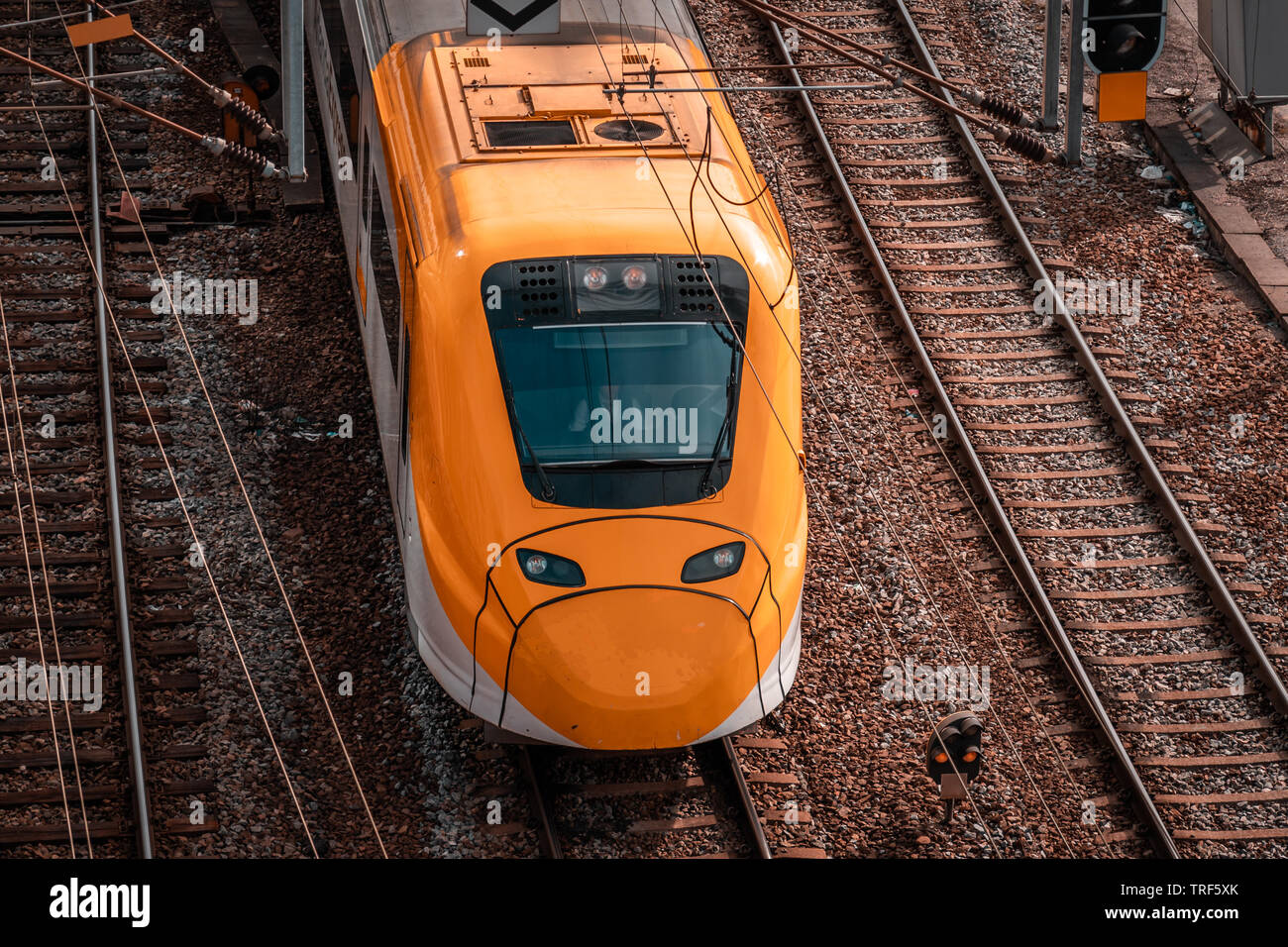 Keeping track of tracks hi-res stock photography and images - Alamy