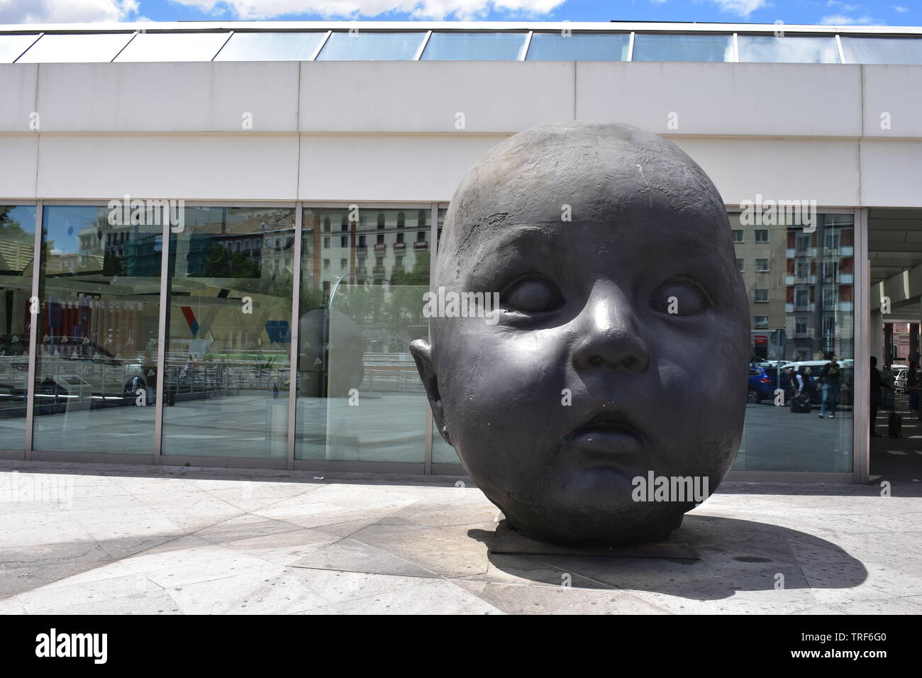 Photo of sculpture called dia by artist Antonio Lopez Stock Photo - Alamy