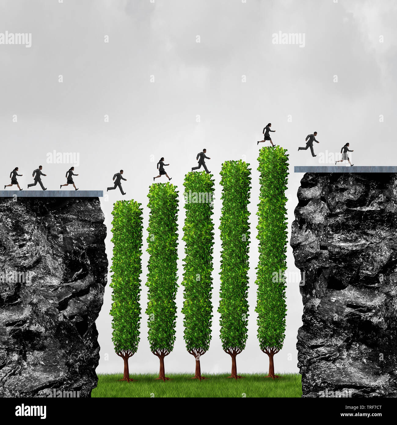 Business growth opportunity and financial success or timing the market ...