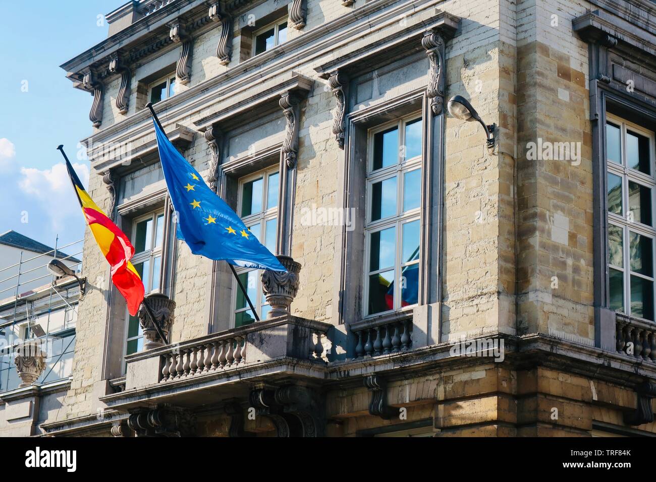 Brussels, Belgium - May 2019: Government office by the Parc de ...